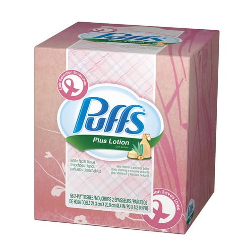 Puffs Plus Lotion Facial Tissue - Walmart.ca