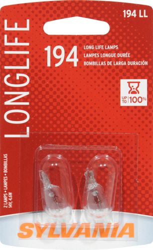 SYLVANIA 194LL Long Life Automotive Miniature Bulb | Walmart Canada