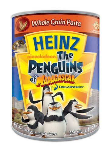 Heinz Pasta The Penguins of Madagascar Shapes | Walmart Canada
