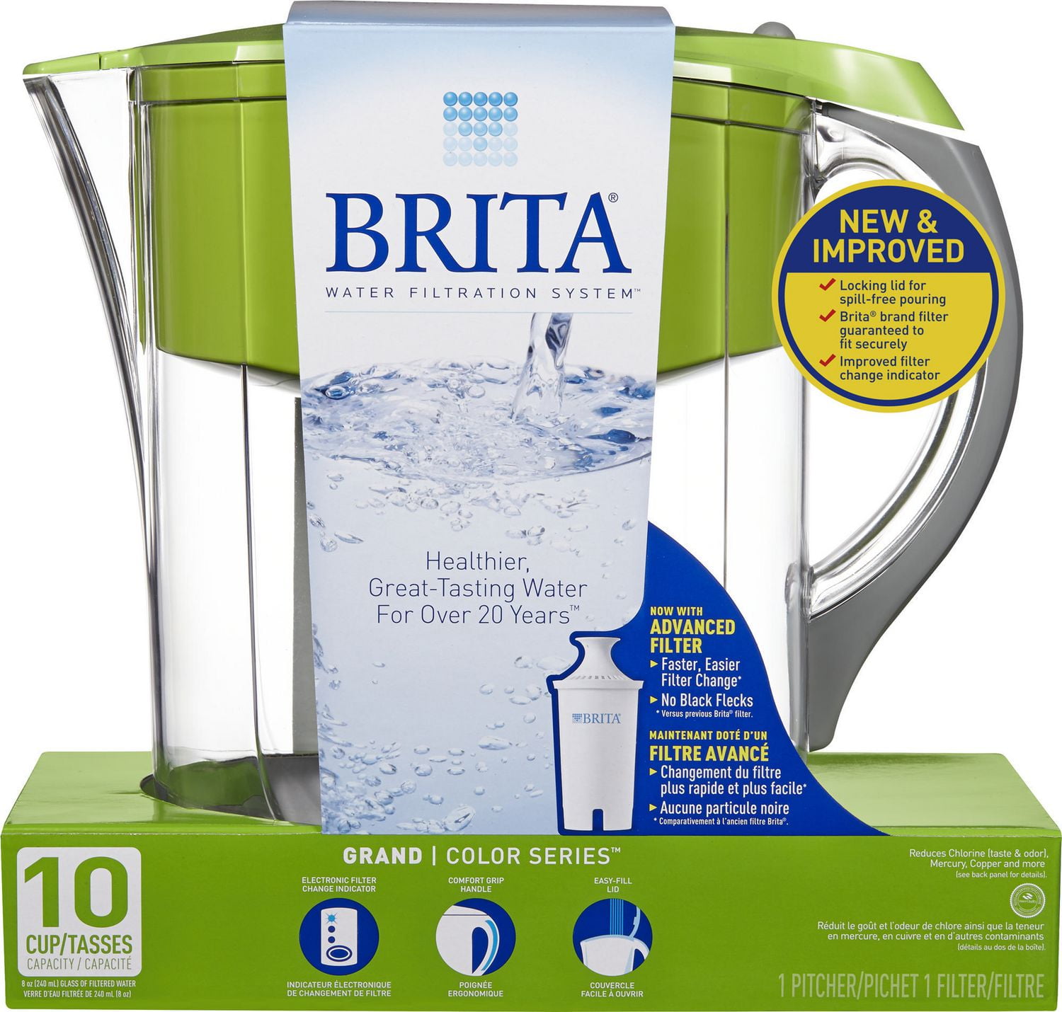 BRITA Grand Pitcher (Green) | Walmart Canada
