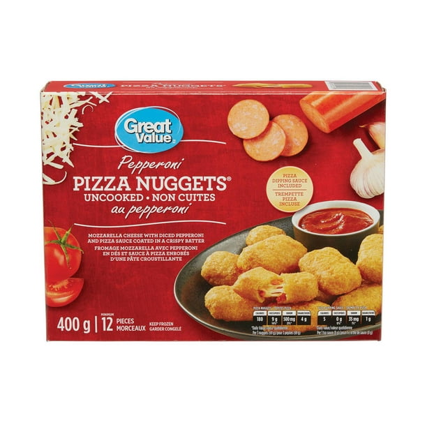 Great Value Pepperoni Pizza Nuggets 400g - Walmart.ca