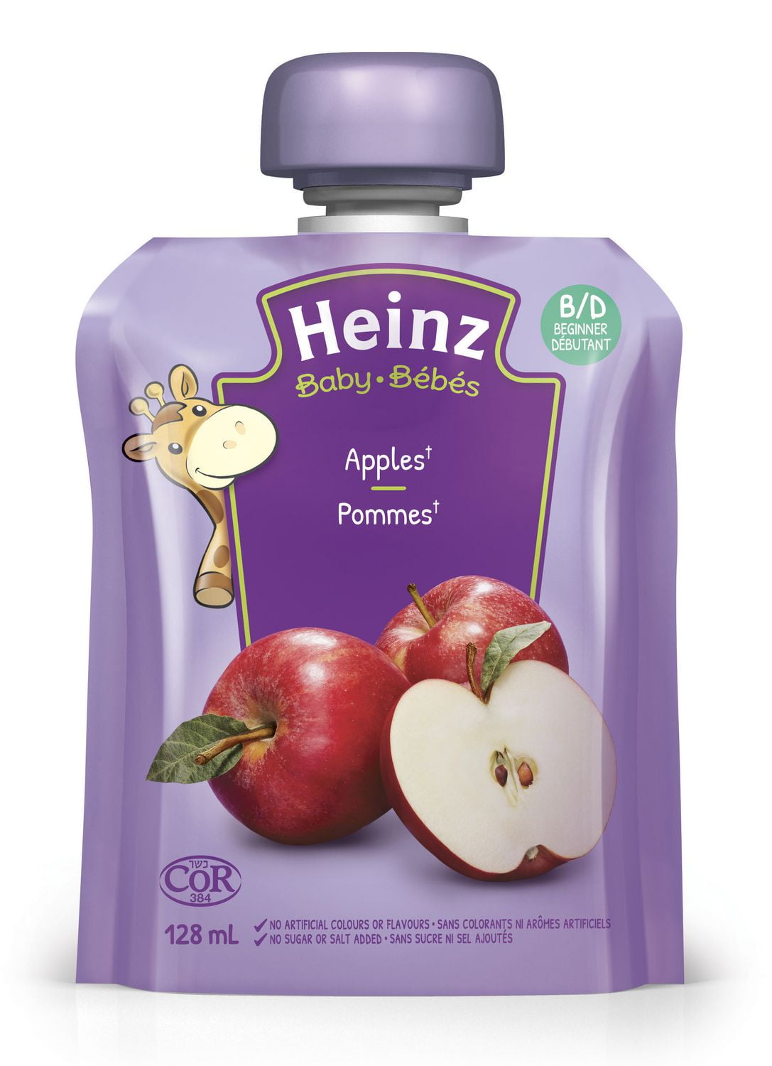 Heinz Strained Apple Pouch | Walmart Canada