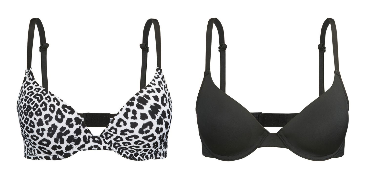 George® Basics T-Shirt Bra in a 2 pack | Walmart Canada