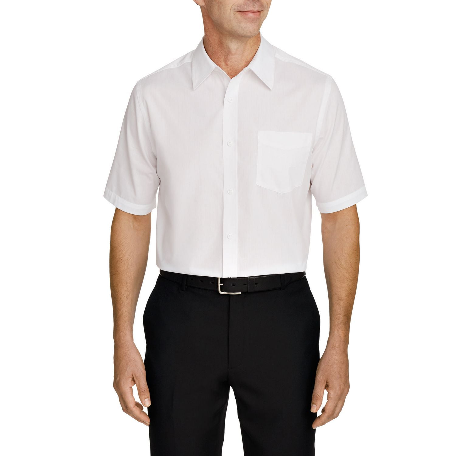 George Men's short Sleeved Dress Shirt | Walmart Canada