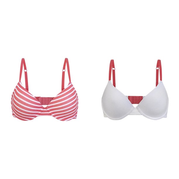 George® Women's Cotton T-Shirt Bra - Pack of 2 - Walmart.ca