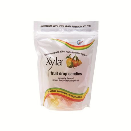 Xyla Naturally Flavoured Xylitol Fruit Drop Candy 200 g | Walmart Canada