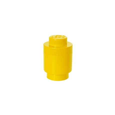 Click here for Lego Storage Brick Round 1 Toy Box Yellow prices