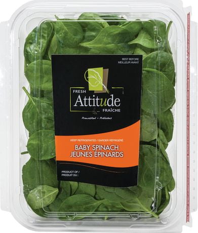 Fresh Attitude Prewashed Baby Spinach | Walmart Canada