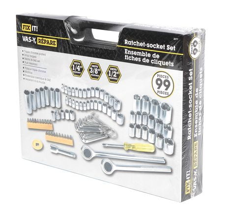FIX IT! Ratchet-Socket Set | Walmart Canada