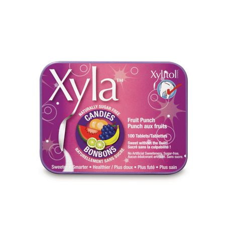 Xyla Naturally Sugar Free Xylitol Fruit Punch Candy | Walmart Canada