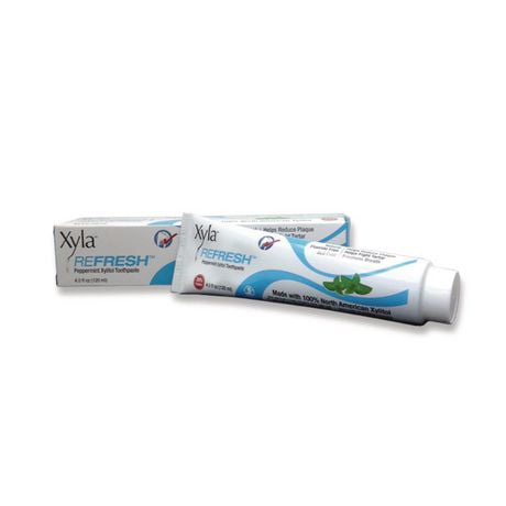 Xyla Refresh Peppermint Xylitol Toothpaste - Adult 120 mL | Walmart Canada