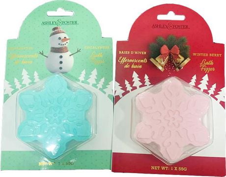 Ashley & Foster Snowflake Bath Fizzer - Walmart.ca