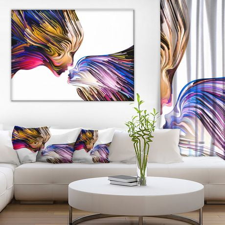 Click here for Design Art Metaphorical Mind Painting Canvas Print... prices