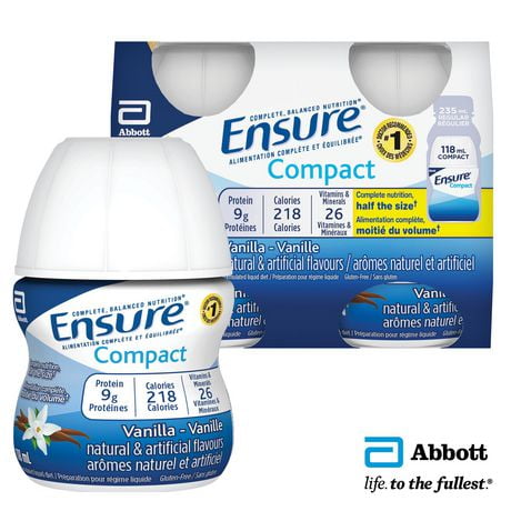 Ensure Compact, Complete Balanced Nutrition In Half The Size, Vanilla ...