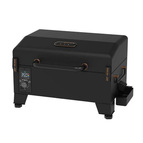 Pit Boss TableTop Pellet Grill W/Cover - Onyx Edition - Walmart.ca