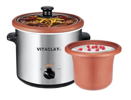 Click here for Vitaclay 2-In-1 Yogurt Maker / Personal Slow Cooke... prices