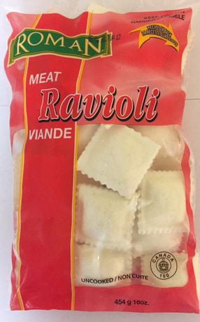 Roman Cheese Uncooked Meat Ravioli | Walmart Canada
