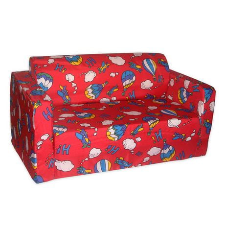 Click here for Comfy Kids Inc Comfy Kids Flip Sofa Red prices