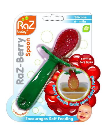 RaZbaby RaZ-Berry Silicone Spoon | Walmart Canada