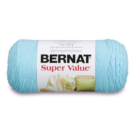 Click here for Bernat Super Value Yarn (197 G  7 Oz) Cool Blue prices