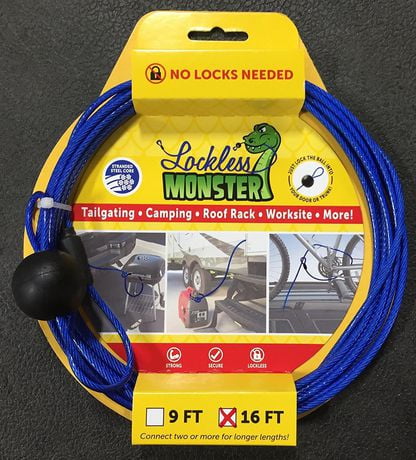 Lockless Monster Anti-Theft Cable | Walmart Canada