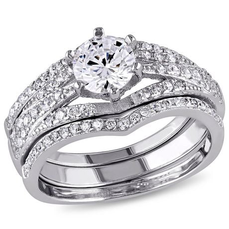 Click here for Miabella 2.33 Carat T. G.W. Cubic Zirconia Sterlin... prices
