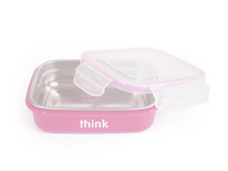 Click here for Thinkbaby Bento Box Steel; Pink prices