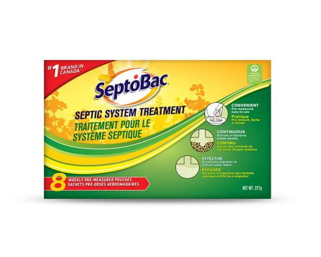 SeptoBac Septic Treatment Powder, 8 use/227g - Walmart.ca