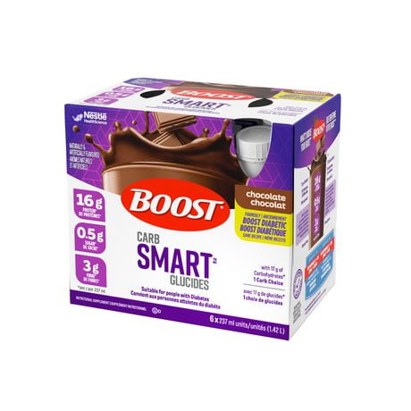 BOOST® Diabetic Chocolate Nutritional Supplement Drink | Walmart Canada