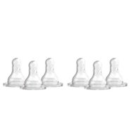 Playtex® Baby NaturalLatch Comfort™ Silicone Nipples, Medium Flow (3m ...