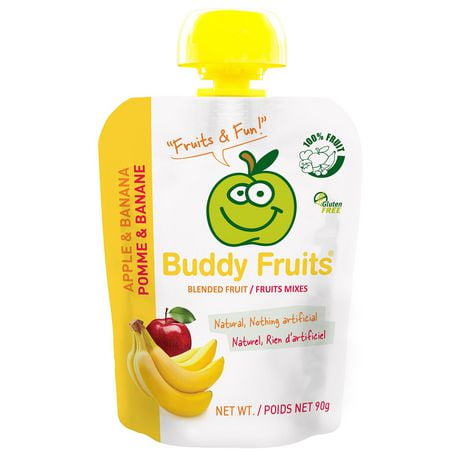 Buddy Fruits Blended Fruit, Apple & Banana Flavour Natural Drink ...