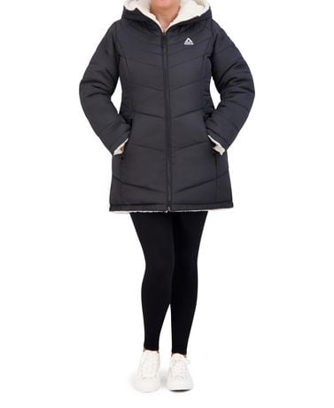 Reebok Womens Reversible Puffer Jacket - Walmart.ca
