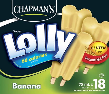 Chapman's Ice Cream Chapman's Super Lolly Banana - Walmart.ca