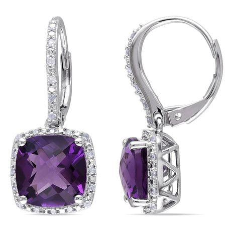 Click here for Tangelo 6 Carat T. G.W. Amethyst And 0.20 Carat T.... prices