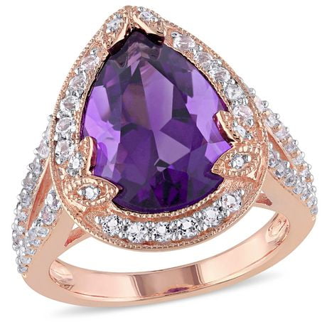 Click here for Tangelo 5.88 Carat T. G.W Amethyst And White Topaz... prices