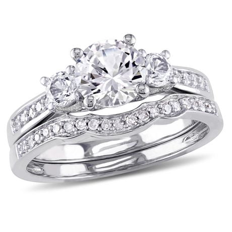 Click here for Miabella Miadora 1.31 Ct Created White Sapphire An... prices