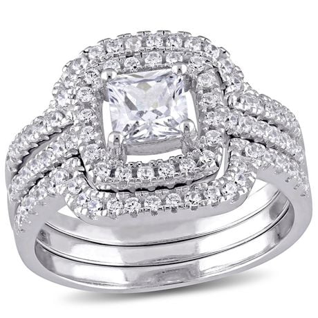 Click here for Miabella 2.54 Ct Cubic Zirconia Sterling Silver Br... prices