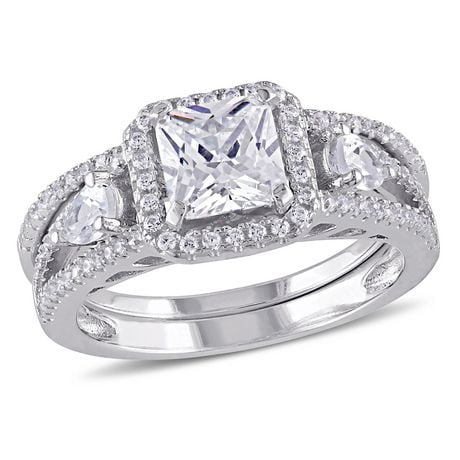 Click here for Miabella 3.20 Carat T. G.W. Cubic Zirconia Sterlin... prices