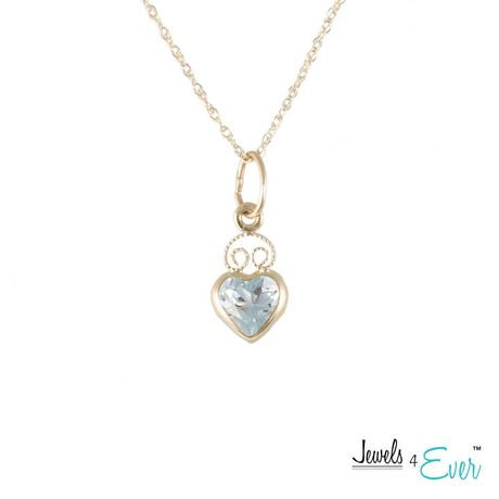 Jewels 4 Ever 10KT Heart Pendant and Chain - Walmart.ca