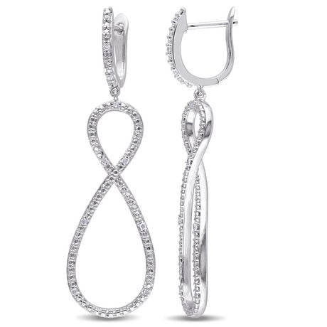 Click here for Miabella 0.10 Carat T. W. Diamond Sterling Silver... prices