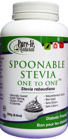 Pure-lē Natural Spoonable Stevia One to One Powder | Walmart Canada