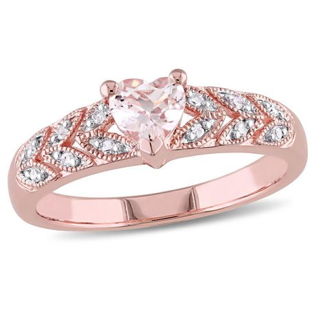 Click here for Tangelo 0.50 Carat T. G.W. Morganite And Diamond-A... prices