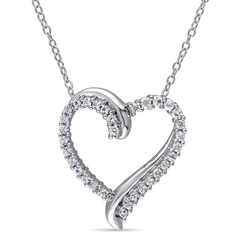 Click here for Miabella 0.75 Carat T. G.W. Created White Sapphire... prices