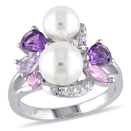 Click here for Tangelo White Cultured Freshwater Pearl And 1.38 C... prices