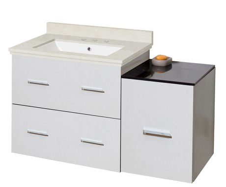 Click here for American Imaginations 37.75-In. W Vanity Set White... prices