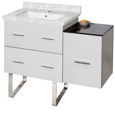 Click here for American Imaginations 37.75-In. W Vanity Set White... prices
