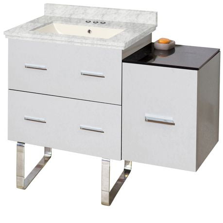 Click here for American Imaginations 37.75-In. W Vanity Set White... prices