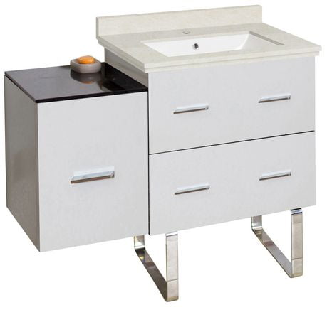Click here for American Imaginations 37.75-In. W Vanity Set White... prices
