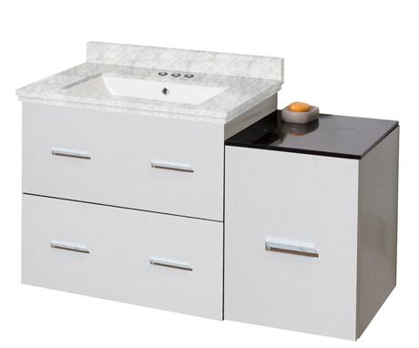 Click here for American Imaginations 37.75-In. W Vanity Set White... prices