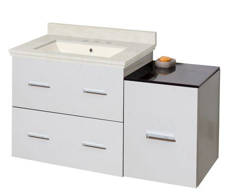 Click here for American Imaginations 37.75-In. W Vanity Set White... prices